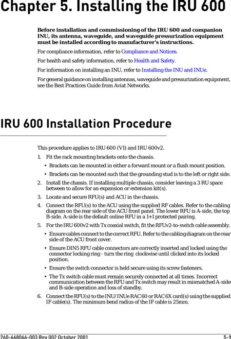 Aviat Networks Iru600hb2 Eclipse Iru600v2 User Manual Eclipsehardcopybook