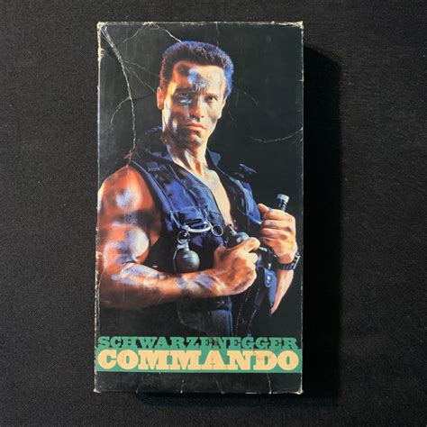 Vhs Commando 1985 Arnold Schwarzenegger Rae Dawn Chong The Exile