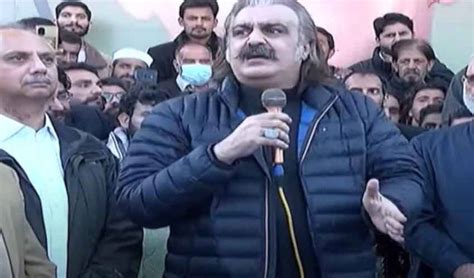 Ali Amin Gandapur Condemns Governments Crackdown On Pti Workers