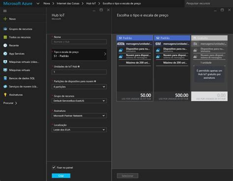 azure iot hub e colibri vf61 dados para a nuvem embarcados