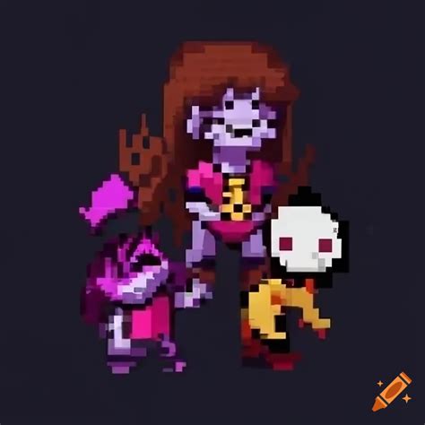 Deltarune Sprites On Craiyon