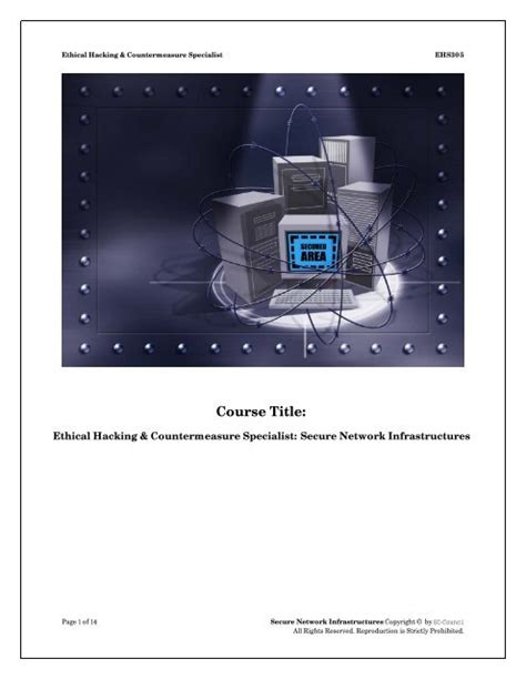 Ethical Hacking And Countermeasure Specialist Ec Council