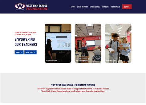 West High School Foundation Client Spotlight Slamdot