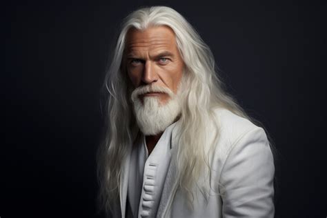 Facial Hair Pieces Older Men White Hair Best Sale