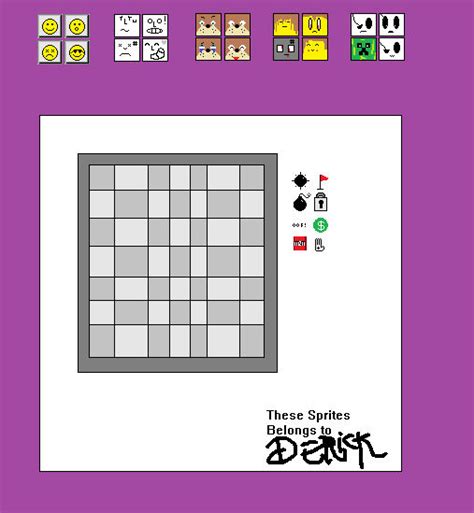 Minesweeper Xp Custom Sprites Read Desc By Eliscristiane2012 On
