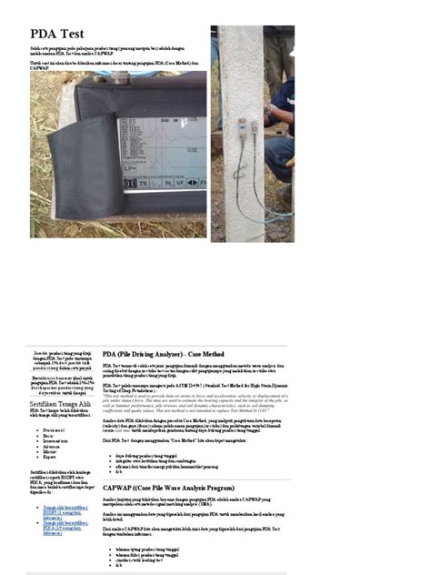 Pda Test Pdf