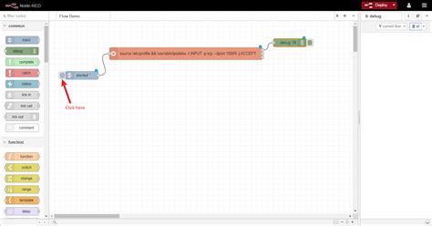 How To Execute Shell Commands Using Node Red Iot Support