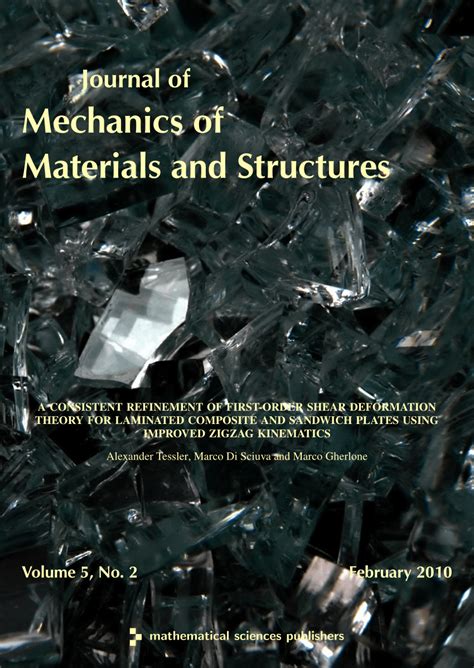 Pdf A Consistent Refinement Of First Order Shear Deformation Theory For Laminated Composite