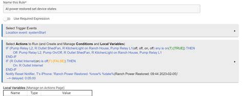 Can System Start Up Trigger A Ruleaction 📐 Rule Machine® Hubitat