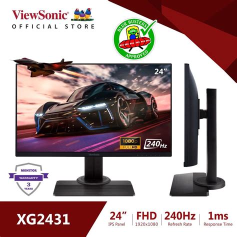 Viewsonic XG2431 240hz IPS HDR gaming monitor, Computers & Tech, Parts ...