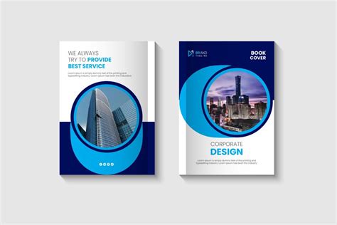 Company Profile Cover Design Template 소책자 Vectm 103761