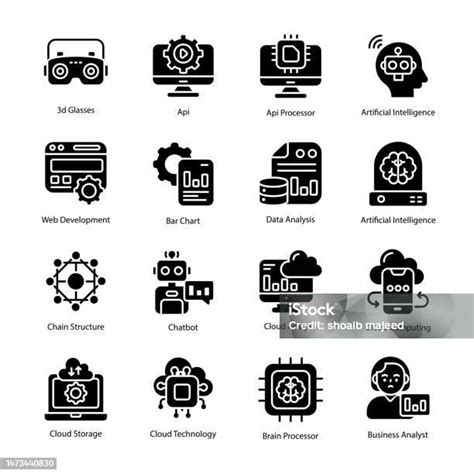 Vecteur Technologique Illustration De Conception Dicônes Solides
