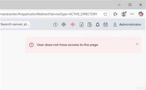 Commvault Active Directory Configuration Fails With User Does Not Have