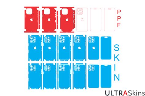 Phone 15 Series Bundle Pack Skin Template Vector ULTRASkins Net