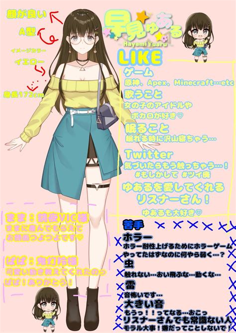 早見ゆある⭐️🏵ゆるふわ系新人vtuber On Twitter ⭐️固定用🏵 Youtube Bitly3r048nw