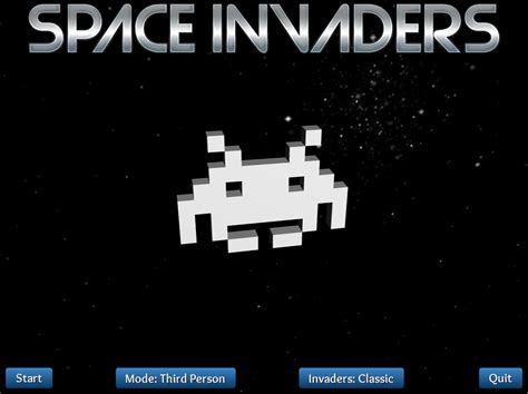 Space Invaders Andrew Hunter Portfolio