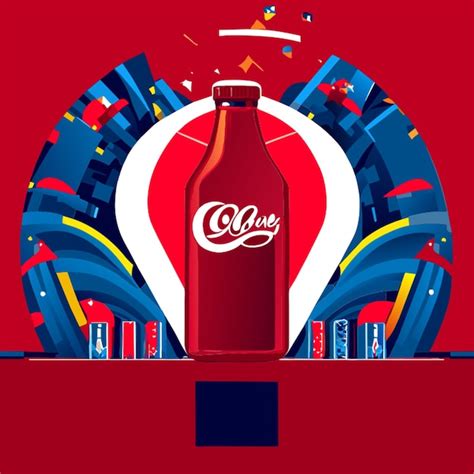 Coke Studio Bangla Vector Illustration Cartoon Premium AI Generated