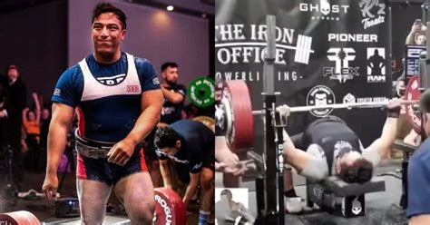 Jonathan Cayco Hits 534lb Bench Press For Unofficial World And American Record At Recent Meet