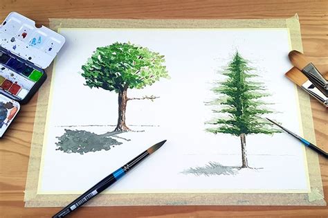 Tree Art Drawing