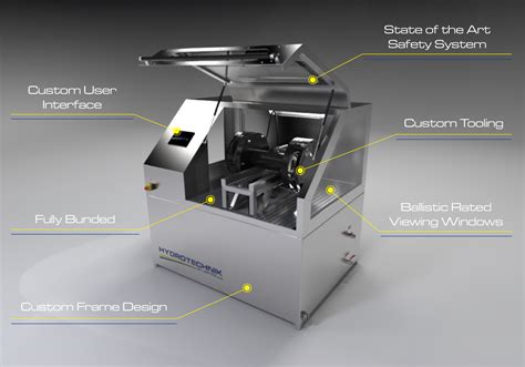 Custom Hydrostatic Test Rig And Tooling For Plastics Manufacturer