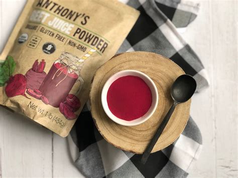 Organic Beet Powder Non Gmo And Gluten Free Anthonys Goods