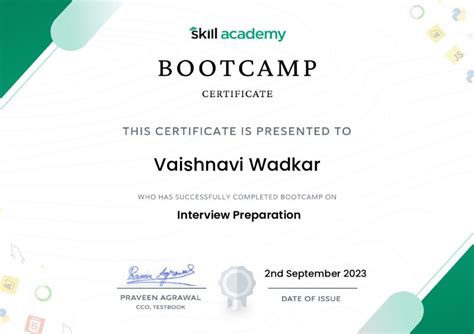 Vaishnavi Wadkar On Linkedin Interviewsuccess Skillacademy Careergrowth