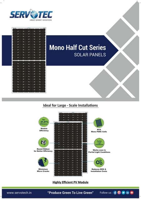 Servotech Solar Panels Catalog Pdf
