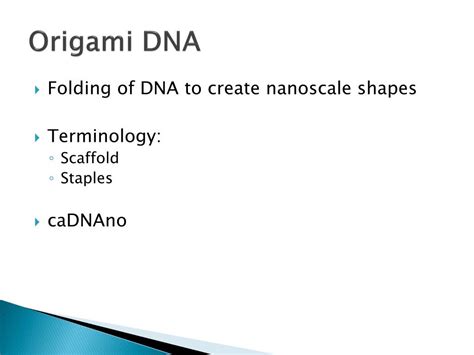 Ppt Finding A Hamiltonian Path On A Folded Dna Shape Powerpoint