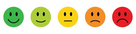 Feedback Emojis Icon Set For Reviews 35748378 Vector Art At Vecteezy