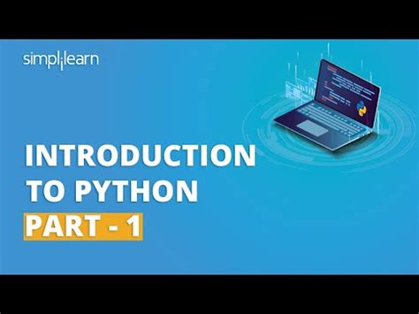 Learn Introduction To Python 1 | Python For Beginners | Python Tutorial ...