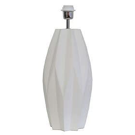 Geometric Lampfot Mattvit 50cm Hitta bästa pris på Prisjakt