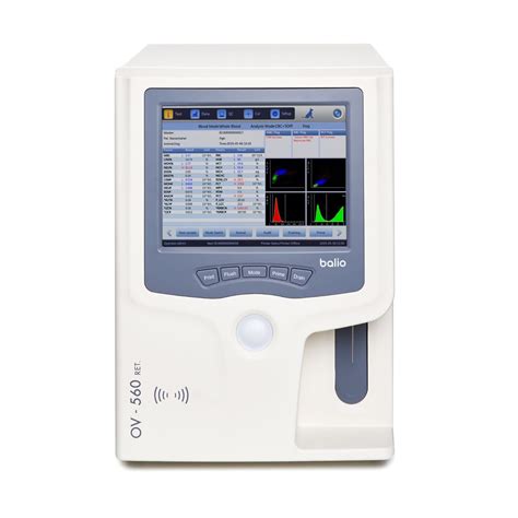 Veterinary Hematology Analyzer Ov 560 Ret Balio Diagnostics