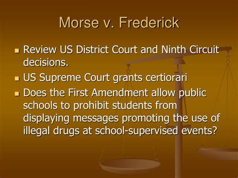 Ppt First Amendment In Schools Powerpoint Presentation Free Download
