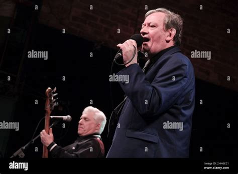 Bass Player Ed Pearson And Ian Page Lead Singer And Founder Member Of