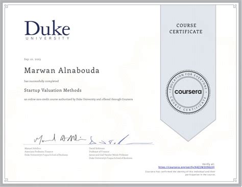 Marwan Alnabouda On Linkedin Continuouslearning Dukeuniversity Valuation 16 Comments