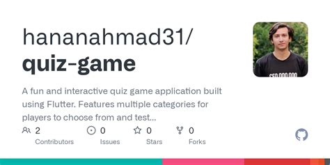 Github Hananahmad31quiz Game A Fun And Interactive Quiz Game
