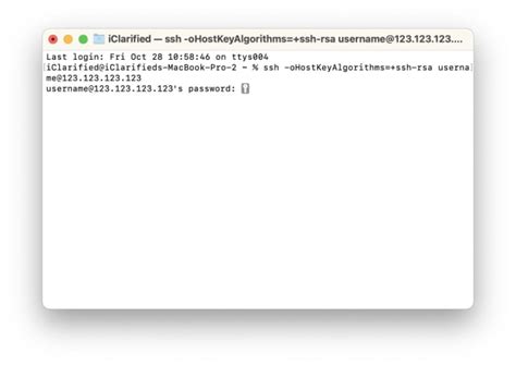 How To Fix No Matching Host Key Type Found On Mac Iclarified