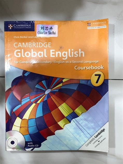Cambridge Global English Year 7 Coursebook Hobbies And Toys Books And Magazines Textbooks On