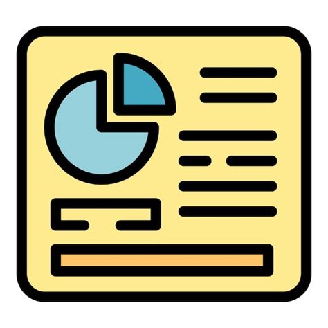 Premium Vector Business Document Icon Outline Business Document