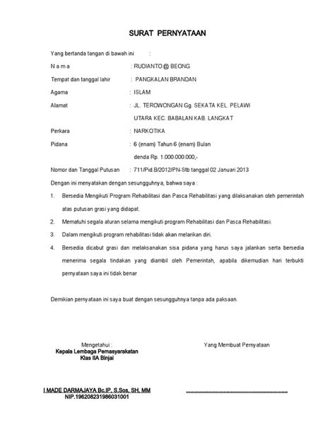 Permohonan Grasi Pdf