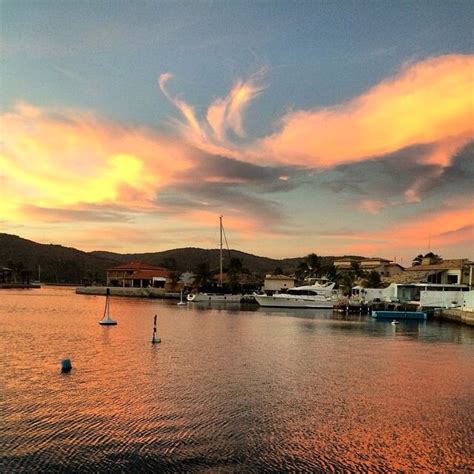 Entardecer Em Cabo Frio Ilha Do Anjo Portinho 01 2015 Foto