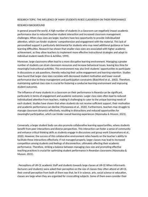 Researchtopic 1 Recovered Pdf Classroom Teachers