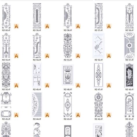 60x 3d Door Relief Files For Cnc Router Carving Machines In Stl Format Download Max Artistic