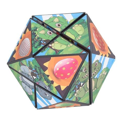 2 In 1 3d Puzzle Cube Transforming Speed Puzzle Shaped Shifting Folding Speed Puzzle Toy