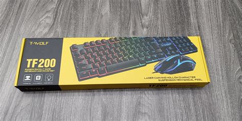 Brand New T Wolf Tf200 Keyboard And Mouse Computers And Tech Parts And Accessories Computer