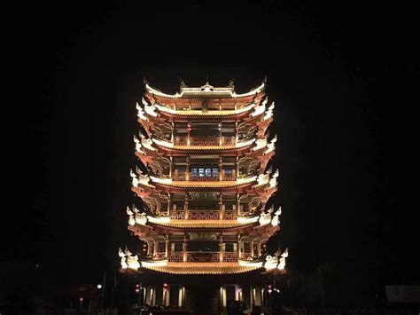 星之彩品牌助力靖州县城灯光改造建设 广州市星之彩光电灯饰有限公司