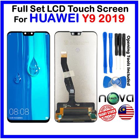 Orlglnal Ngs Brand Full Set Lcd Touch Screen Fit With Huawei Y With Opening Tools Shopee