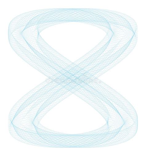 Guilloche Lissajous Element Stock Vector Illustration Of Defense