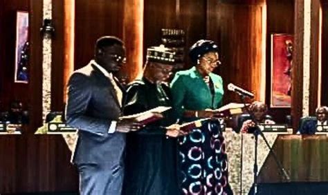 Fec Observes Minute Silence As Tinubu Swears In 3 New Ministers