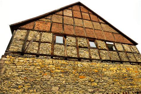 Old House Truss Architecture Free Photos On